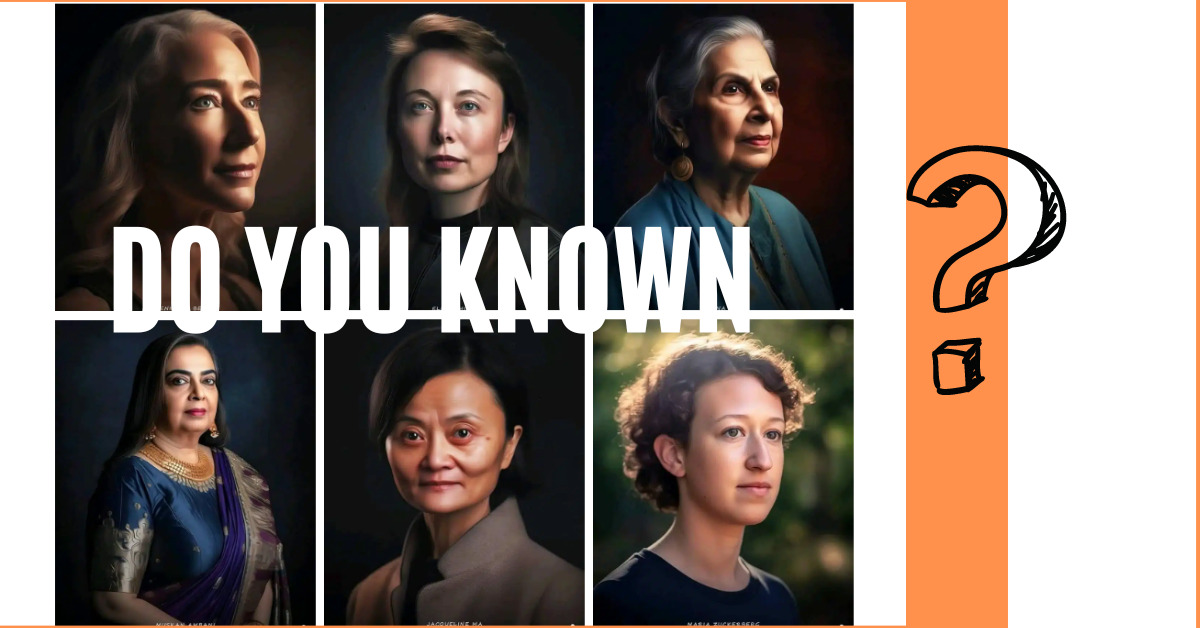 AI has created images of male billionaires who are well-known worldwide ...